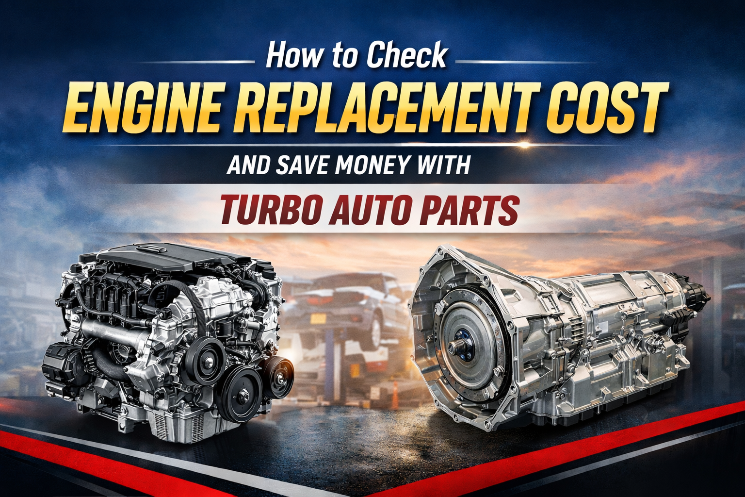 How to Check Engine Replacement Cost and Save Money?